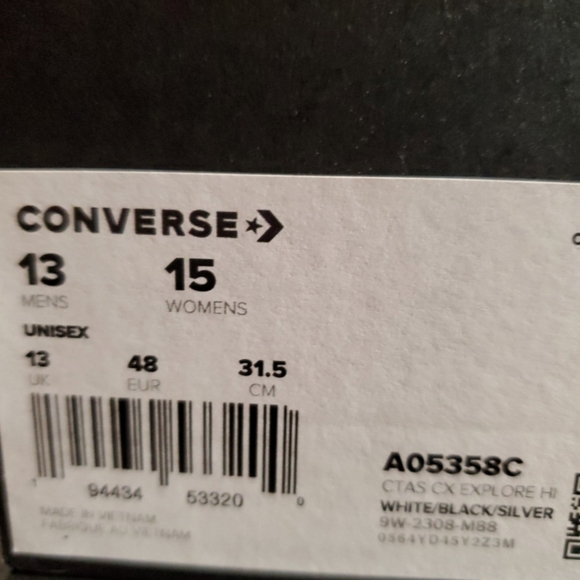 Converse | Shoes | Converse Chuck Taylor All Star Cx Explore Hi A5358c ...